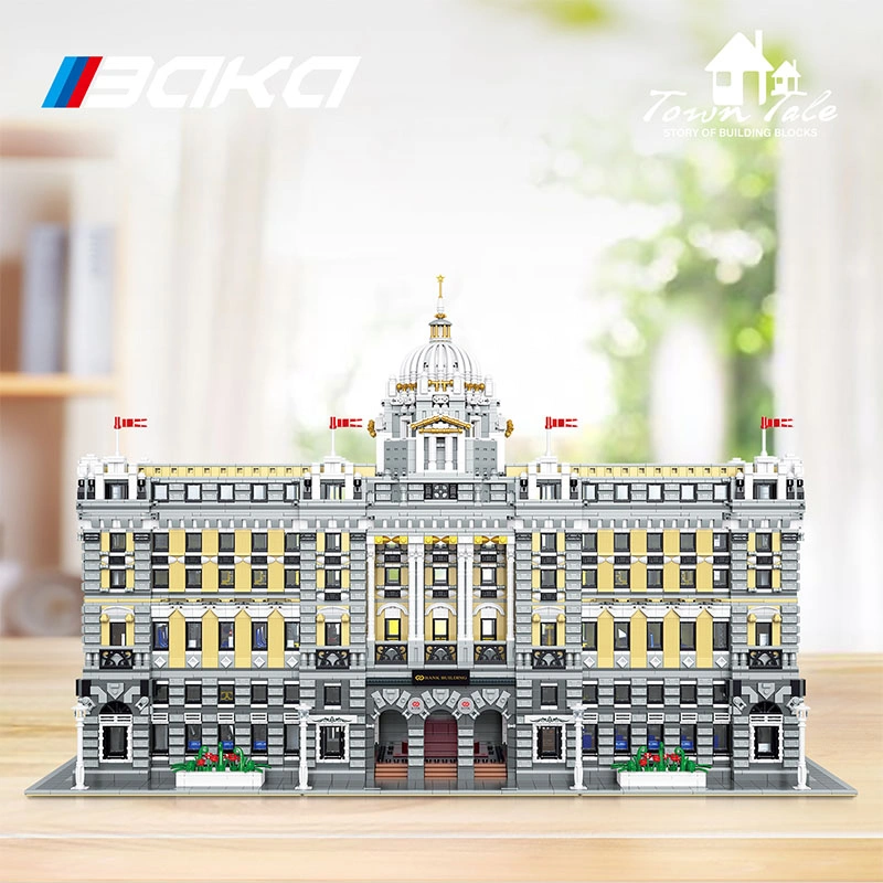 LEGO MOC BAKA 33205 Shanghai HSBC Bank Modular Buildings
