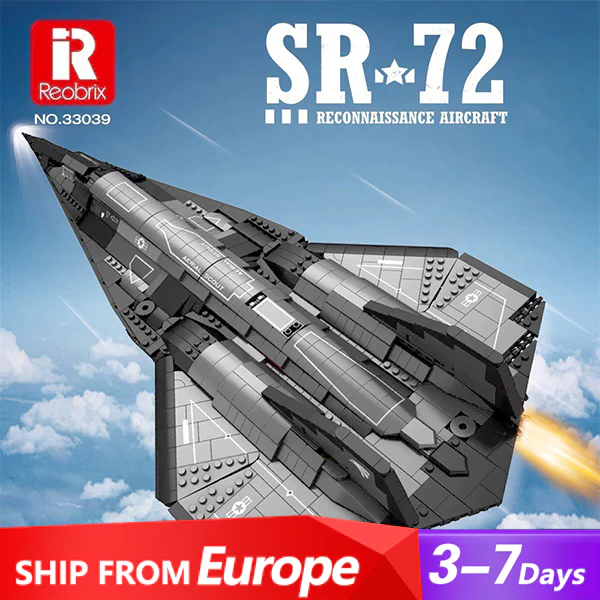 LEGO MOC Reobrix 33039 RECONNAISSANCE AIRCRAFT Military Europe ...