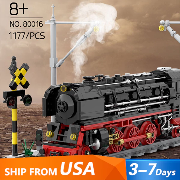 DK 80016 BR01 Simulation Train Model Trains Technic US Warehouse Express