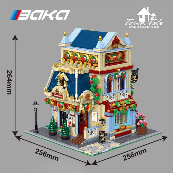 BAKA 33230 Bear Toystore Modular Buildings Europe Warehouse Express