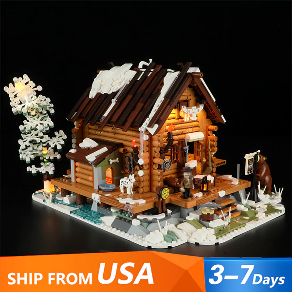 FunWhole F9018 Hunting Lodge Modular Building Blocks