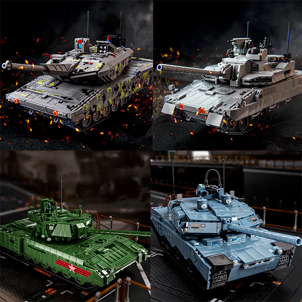 LEGO MOC 12GO 96001 KF51 Patnther Tank Military