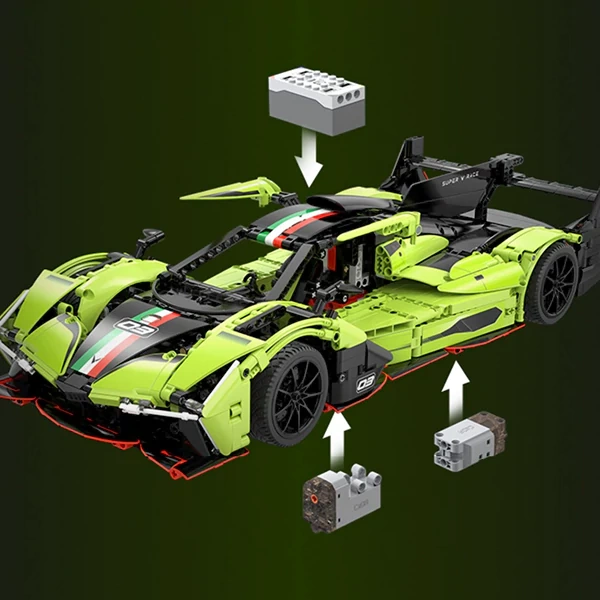 LEGO MOC CaDA C63009 1:10 Phantom Wing Sports Car Technic Europe ...