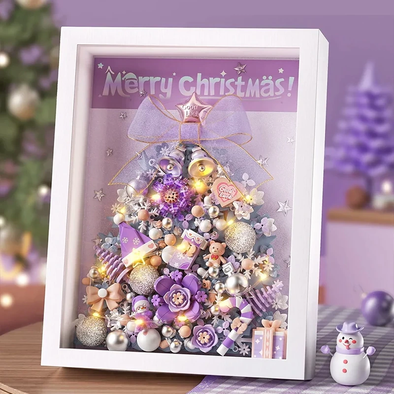 [Mini Micro Bricks] LOZ Christmas Tree Block Drawing Christmas