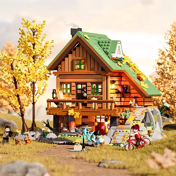 LEGO MOC Funwhole F9035 Mountain Hut Modular Buildings Europe Warehouse ...