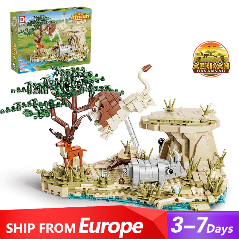 LEGO MOC DK 6025 Tropical Grasslands Creator Expert Europe Warehouse ...