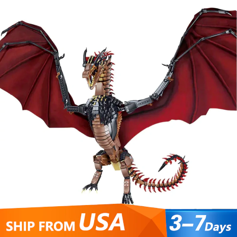 LEGO MOC Super18K K89 Game of Thrones Drogon Movie & Game US Warehouse ...