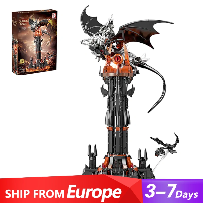 LEGO MOC DK 7043 Dark Tower Movie Europe Warehouse Express