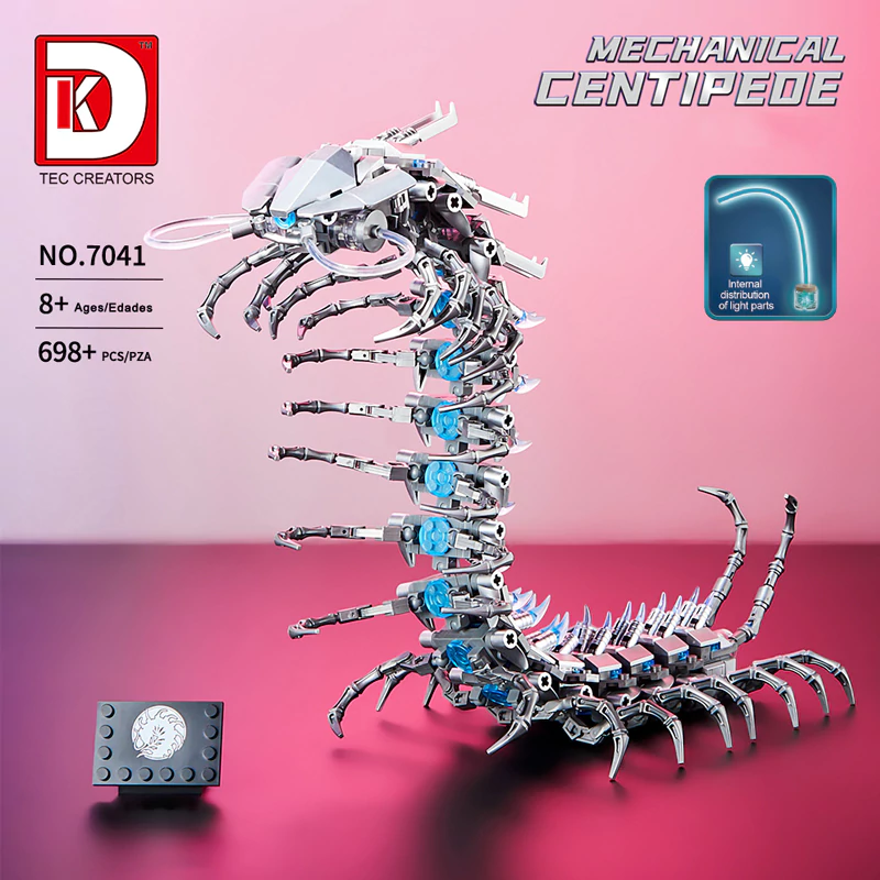 LEGO MOC DK 7041 Mechanical Centipede Creator Expert