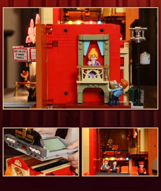 FunWhole Balcony Theater Modular Building Set