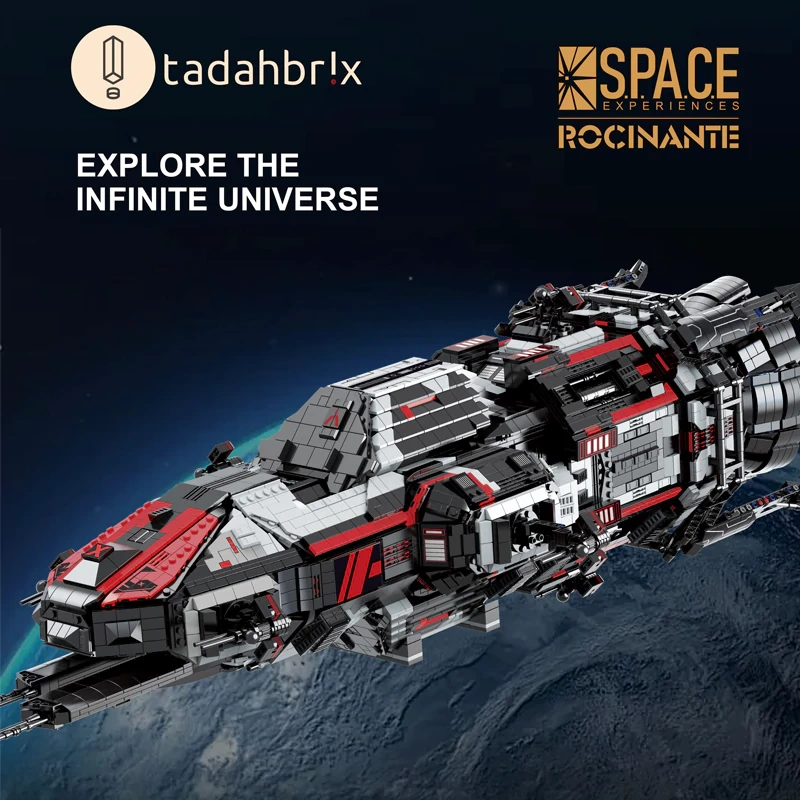 BAKA 33906 Rocinante Ship Model – The Expanse Building Set