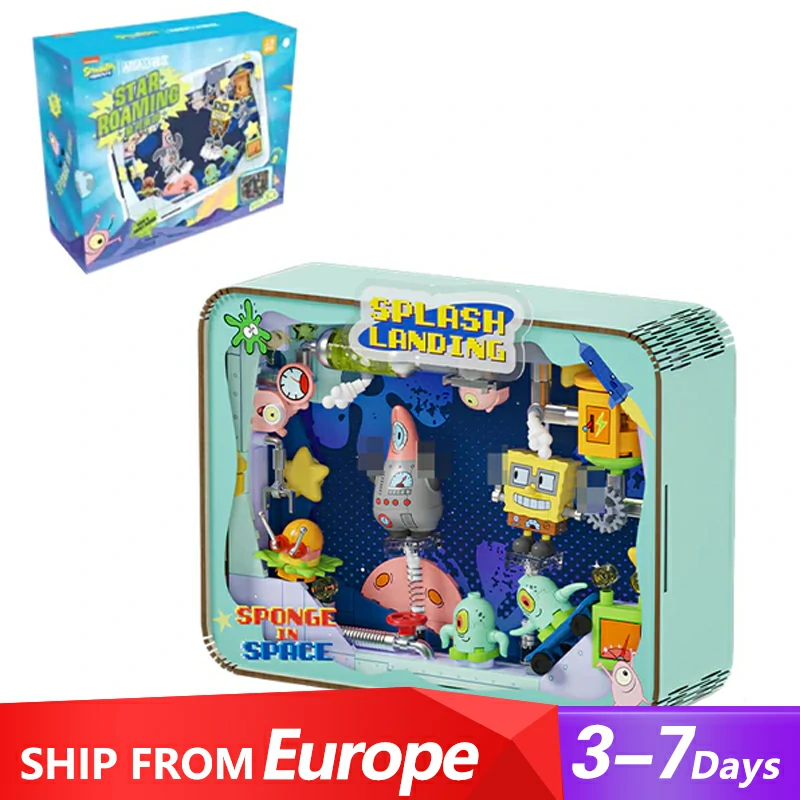 LEGO MOC Area-X Spring Figure Frame SpongeBob SquarePants Movie Europe ...