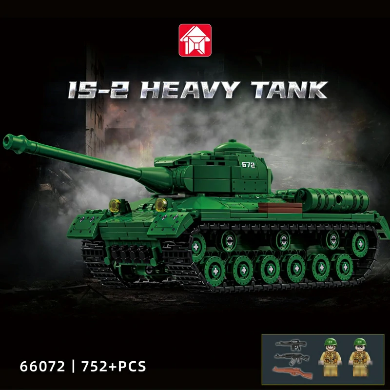 LeYi 66072 IS-2 Heavy Tank Military