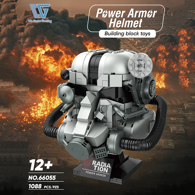 Fallout Power Armor Helmet – Collectible Sci-Fi Gear