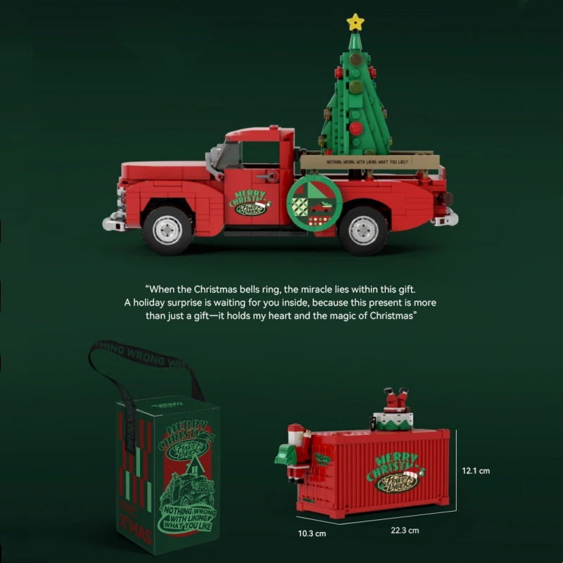 PowerBlock 8-Wide 1:32 Scale Car Technic Model Set