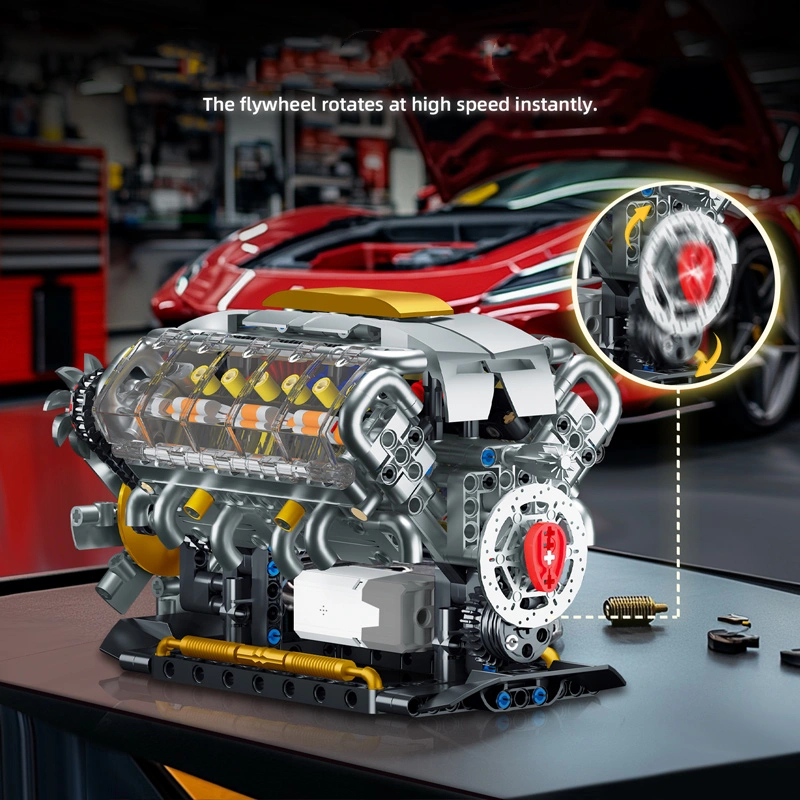 GOQI GQ-364 V8 Engine Technic