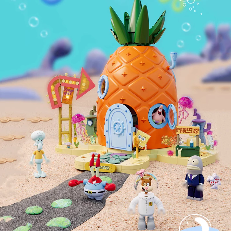 Area-X AB0032 Flagship Edition SpongeBob SquarePants Pineapple House Movie