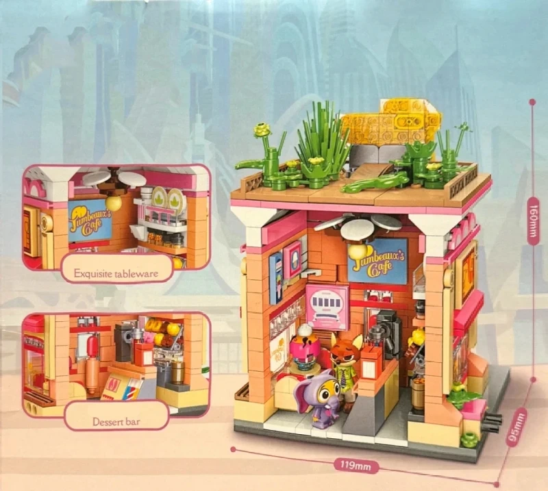 Disney Zootopia Town Architecture Movie