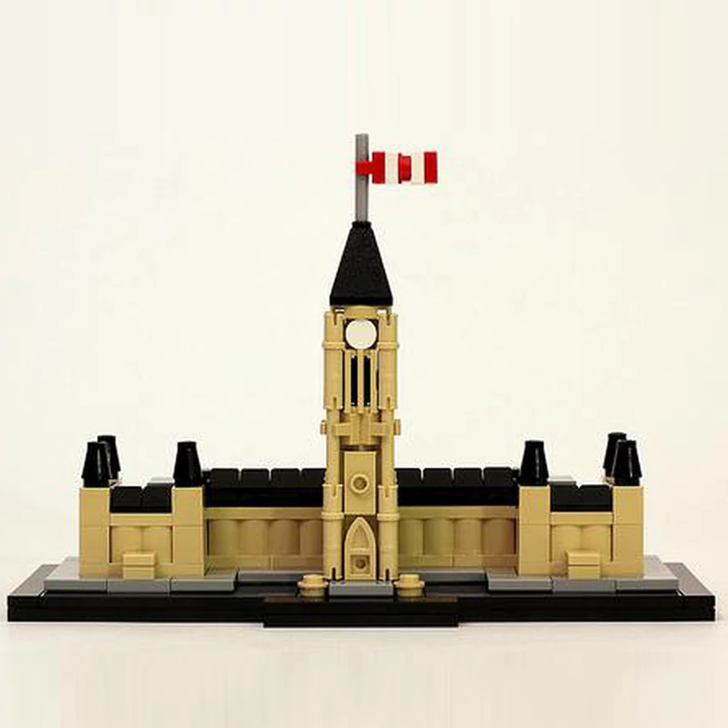 Studio MOC 0182 Parliament Buildings Of Canada Modular Buildings