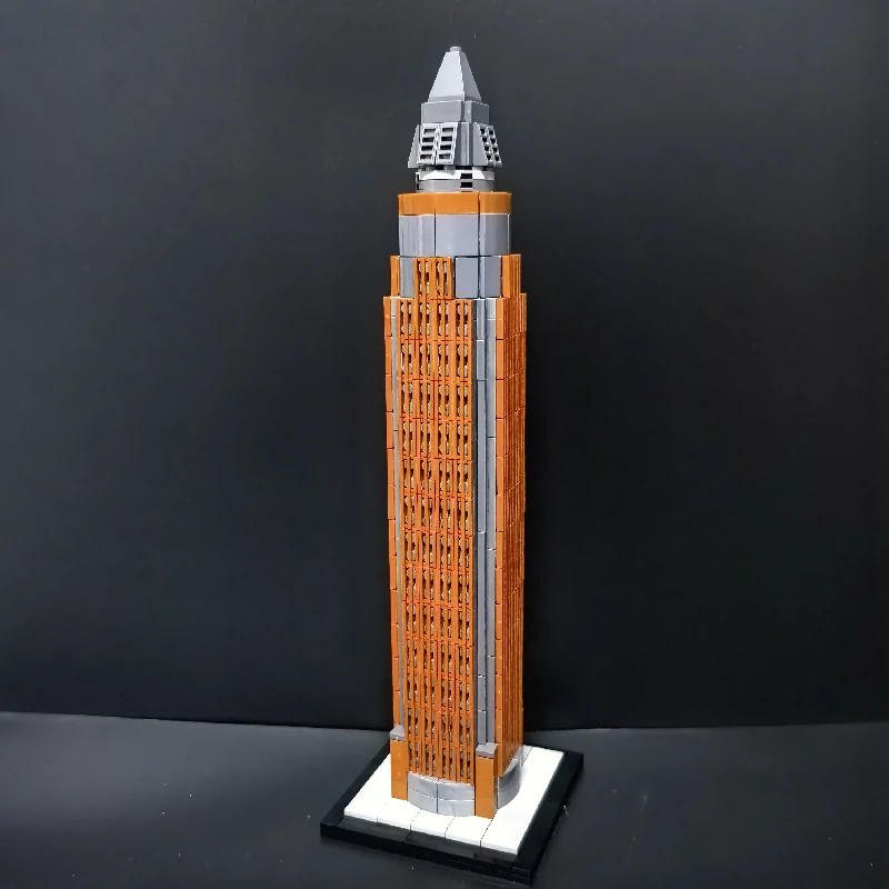 Studio MOC 149040 Messeturm Messe Tower 1:800 Scale Modular Buildings