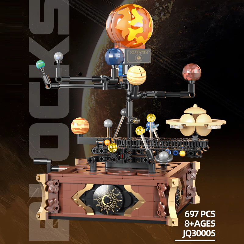 [Mini Micro Bricks] JiQing JQ30005 Solar Galaxy Orbit Creator Expert