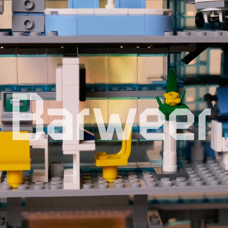 LEGO MOC XMORK 20121 Cities Hospital Modular Buildings