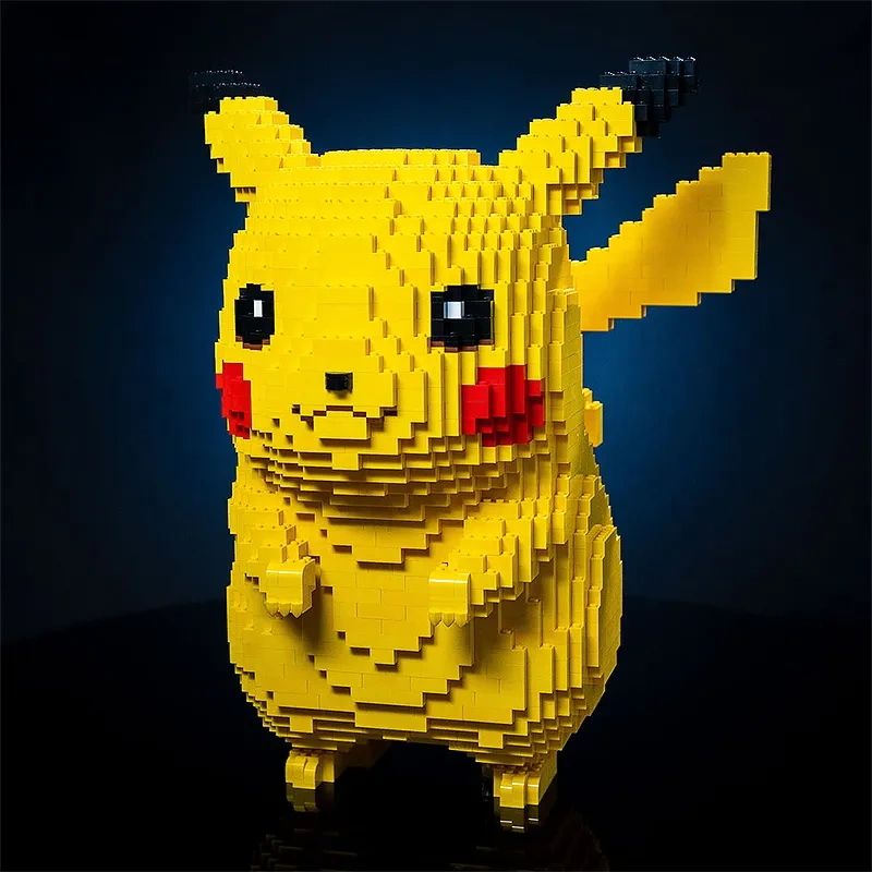 Studio MOC Lifesize Pikachu LEGO Set for Collectors