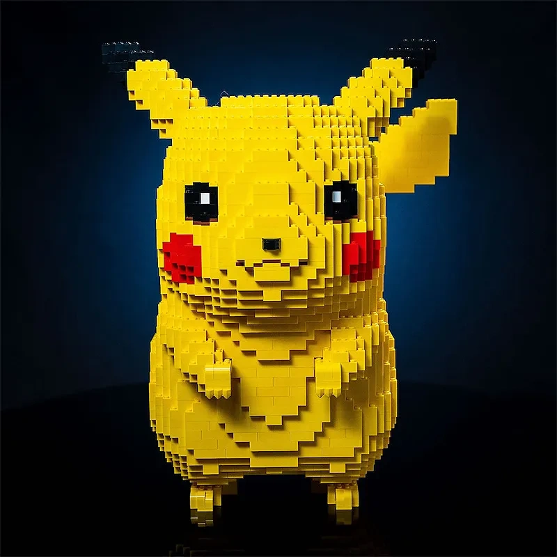 Studio MOC Lifesize Pikachu LEGO Set for Collectors