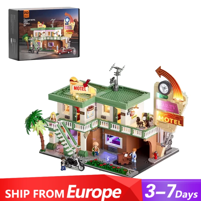 FunWhole F9054 Motel Modular Buildings Europe Warehouse Express
