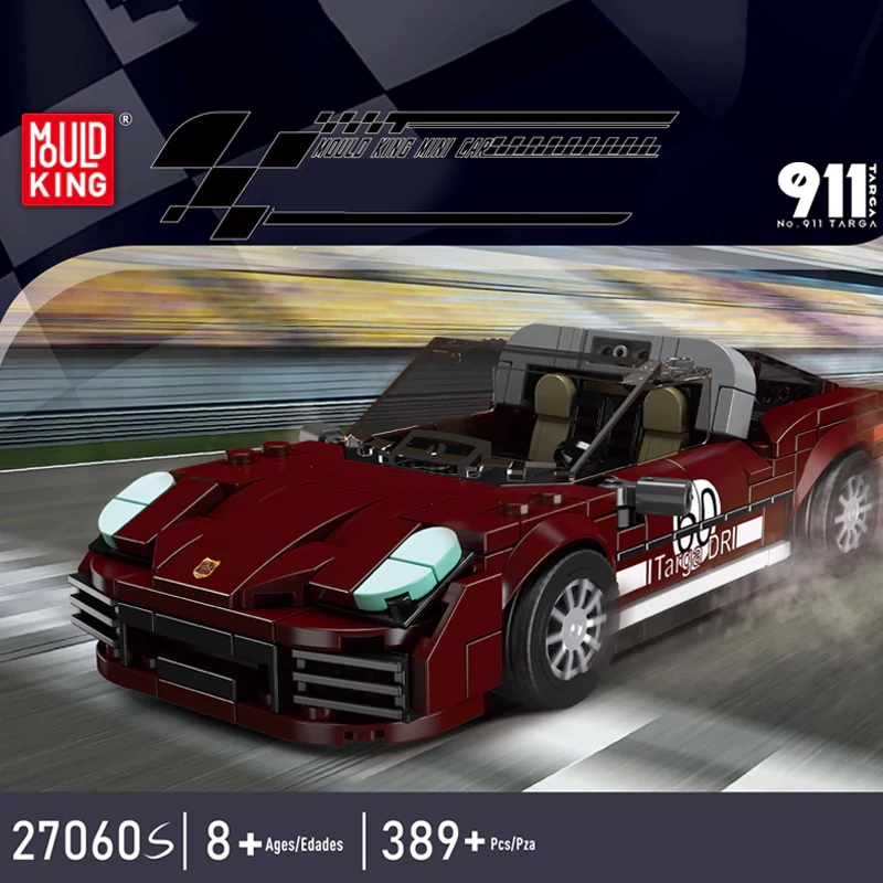 LEGO MOC [With Display Box] Mould King Model Car Super Racers Speed ...