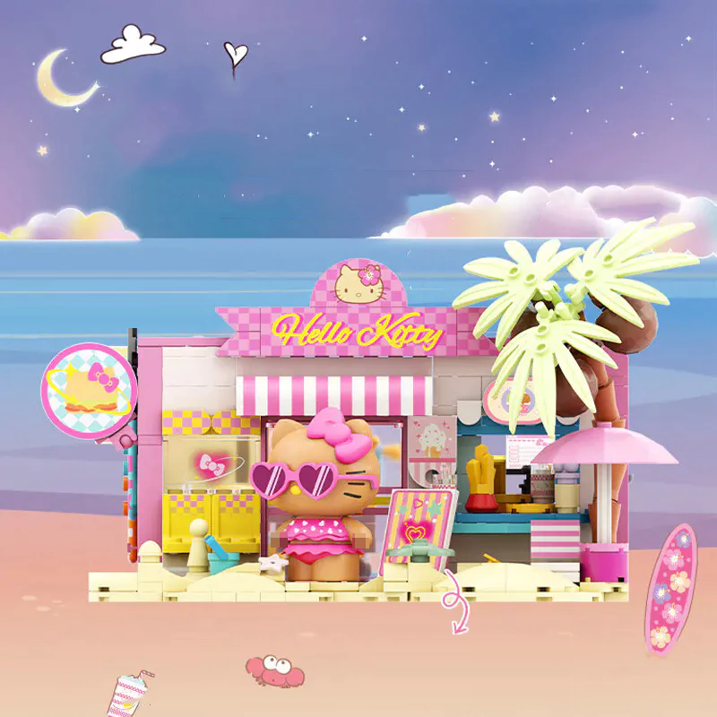 TOPTOY TC2032 Sanrio HELLO KITTY Burger Restaurant Movie
