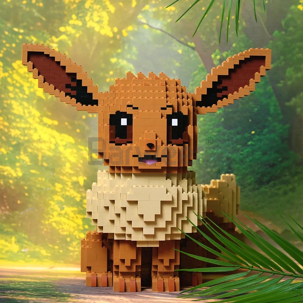 Eevee Life Size Pokémon Building Kit
