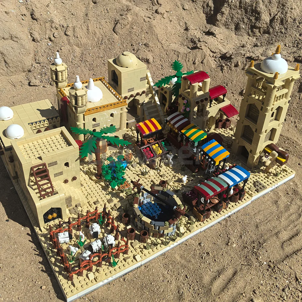 Studio MOC 32630 Desert Village Modular Buildings