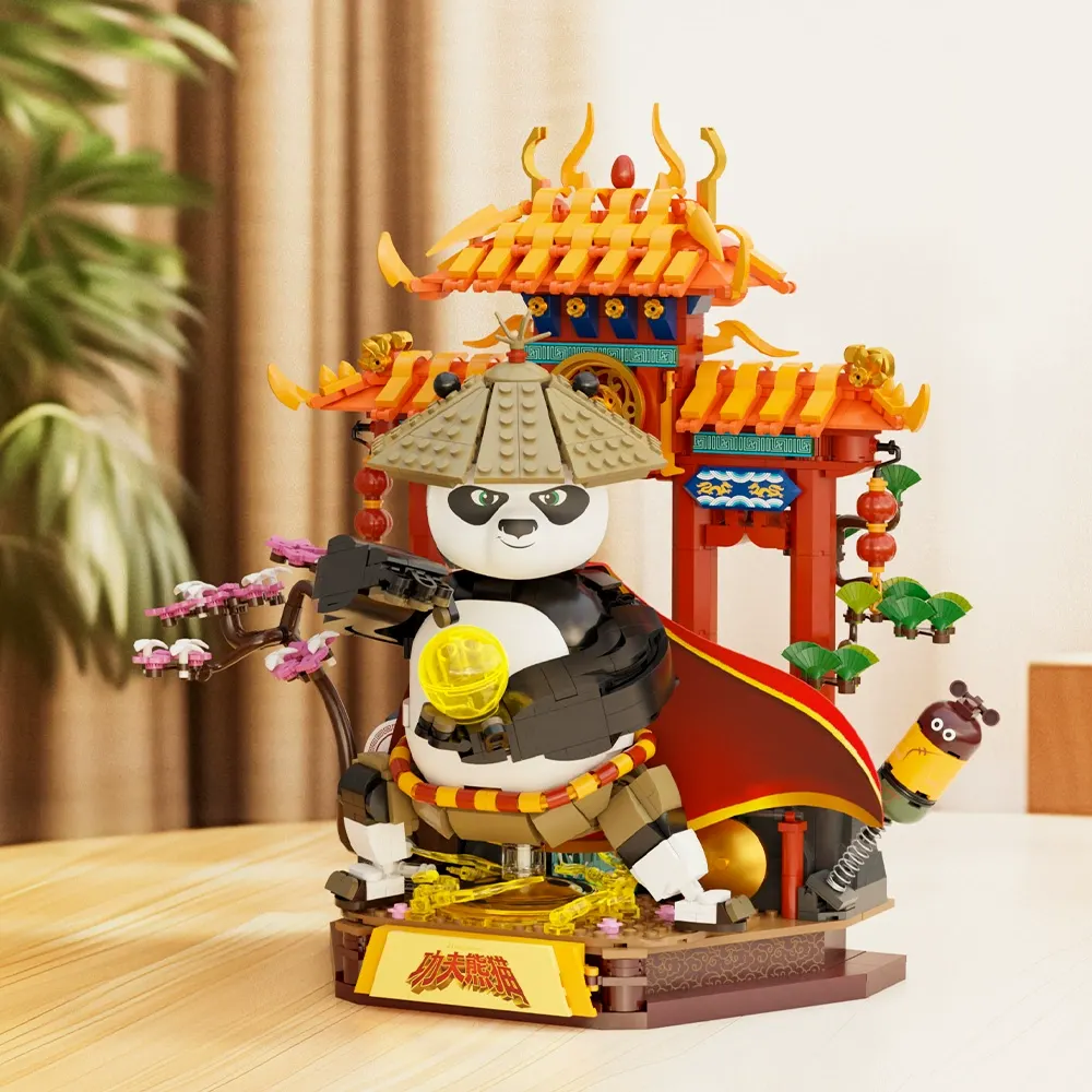 LEGO MOC Pantasy 86509 Kung Fu Panda Dragon Warrior Movie & Game