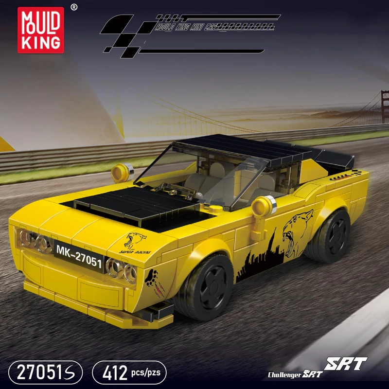 LEGO MOC [With Display Box] Mould King Model Car Super Racers Speed ...