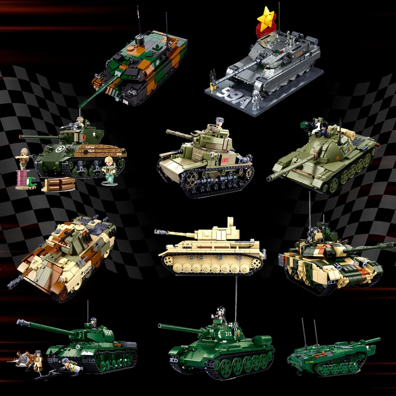 Sluban Tank Series Military