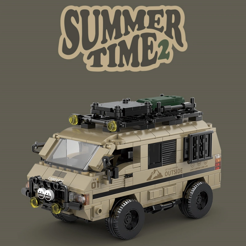 PowerBlock PB8823 Delica 8-Wide 1:32 Scale Car Technic | Barweer