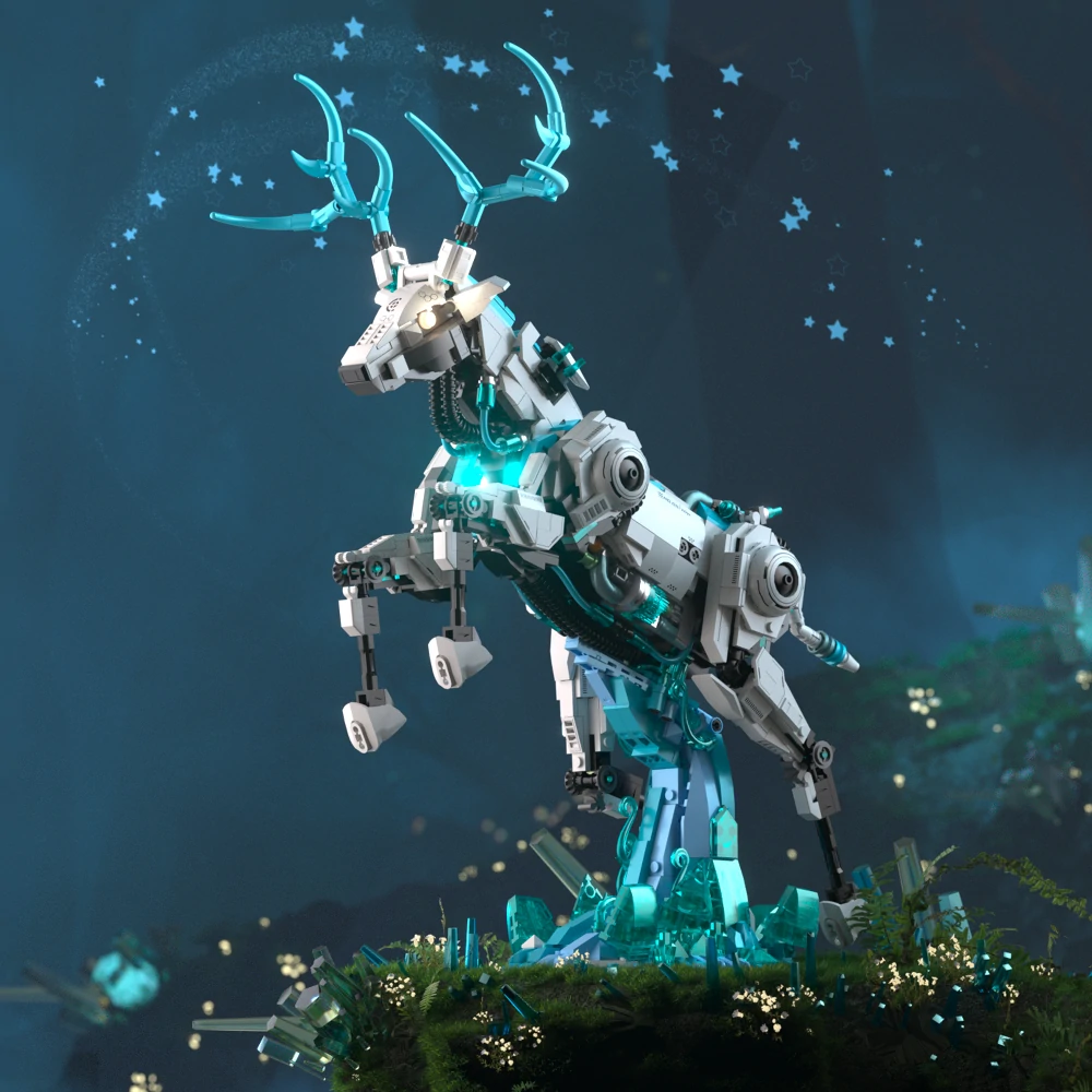 Iambrick 31102 Leap Of The White Stag Creator Expert