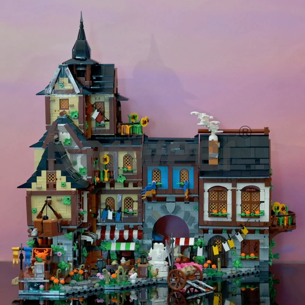 Studio MOC-134085 Medieval Town Centre Modular Buildings