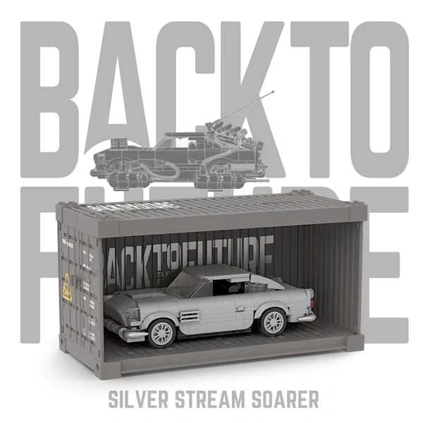 PowerBlock 8-Wide 1:32 Scale Car Technic Model Set