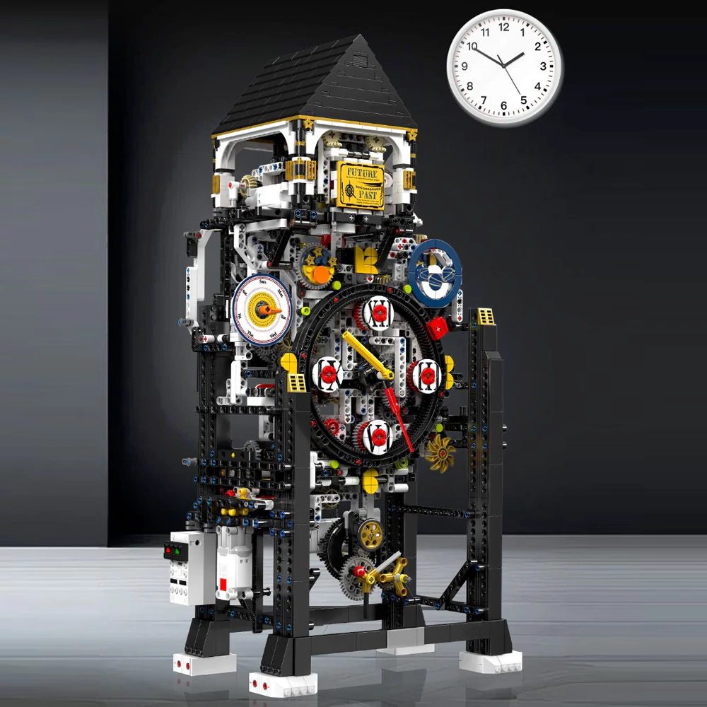 MouldKing 10159 Cyberpunk Clock Technic