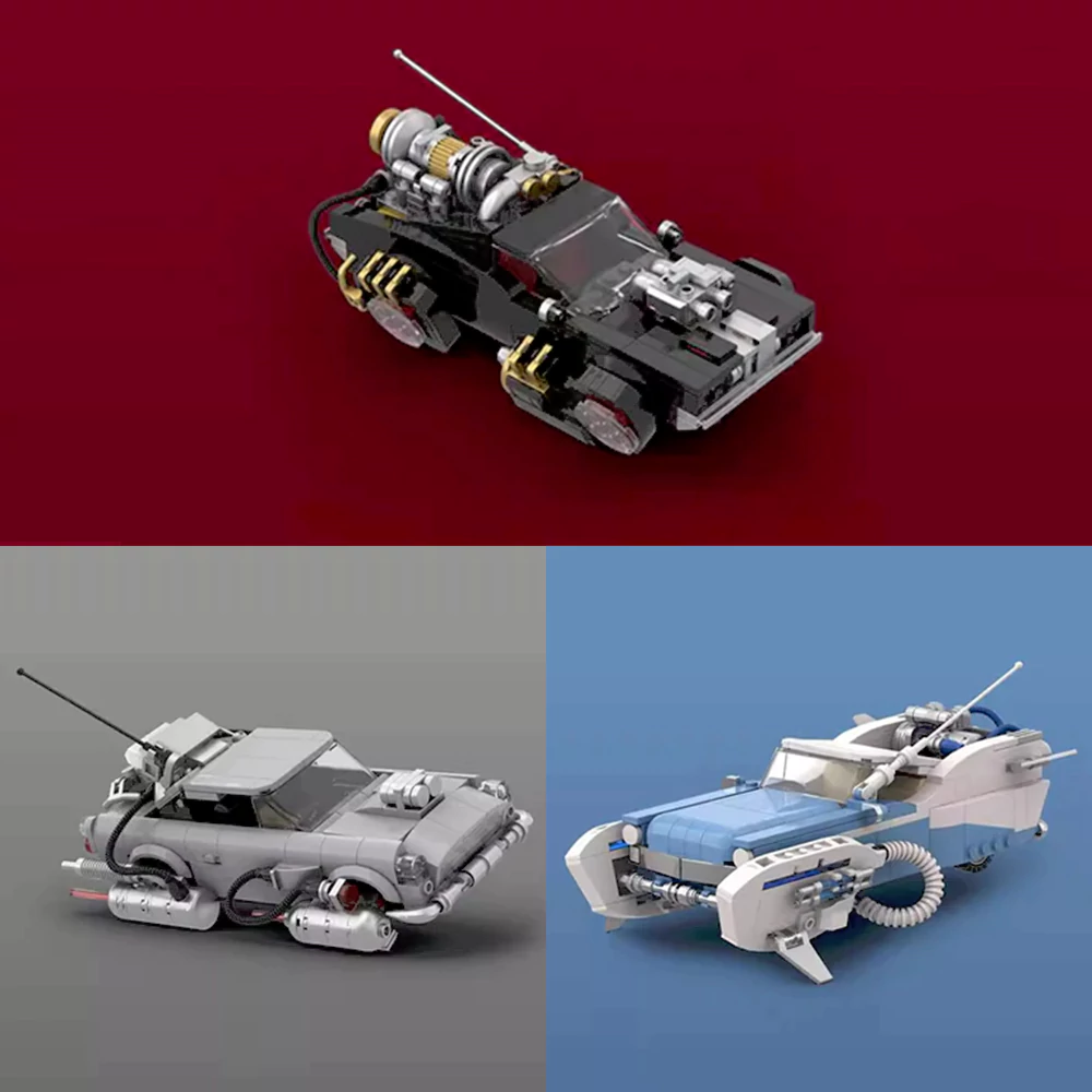 PowerBlock 8-Wide 1:32 Scale Car Technic Model Set