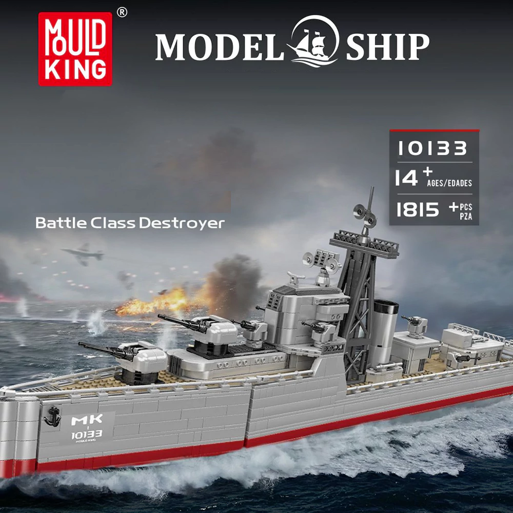 MouldKing 10133 Battle Class Destroyer Military