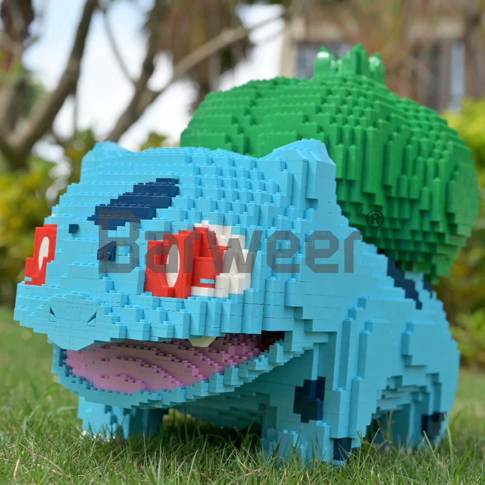 Life-Size Bulbasaur Building Kit for Pokémon Fans