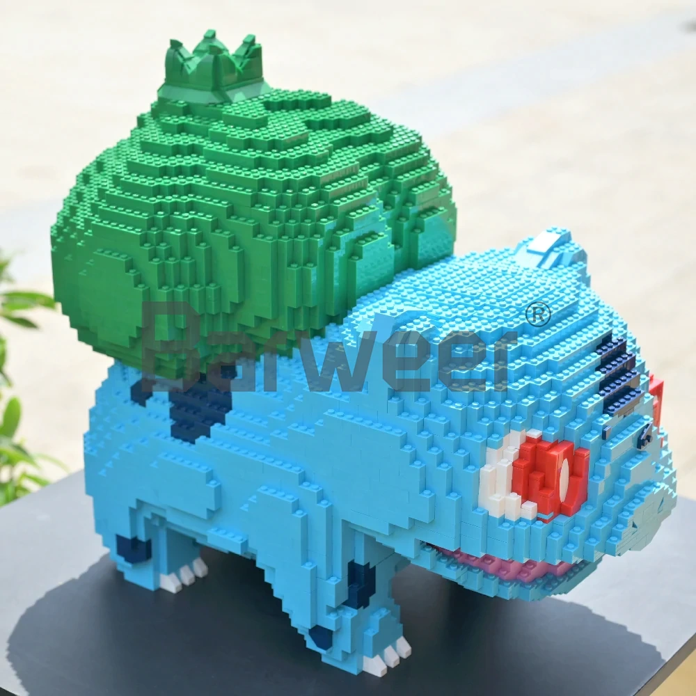 Life-Size Bulbasaur Building Kit for Pokémon Fans