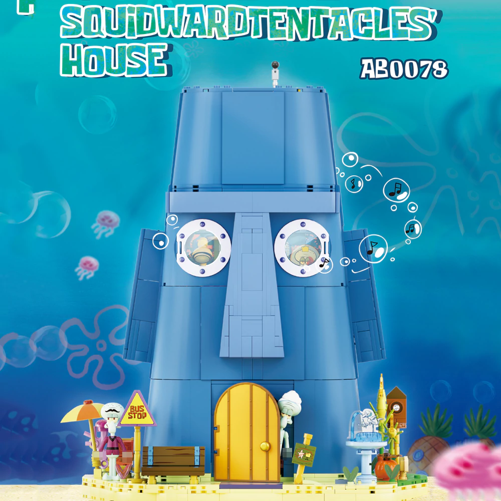 Squidward Tentacles House Building Set