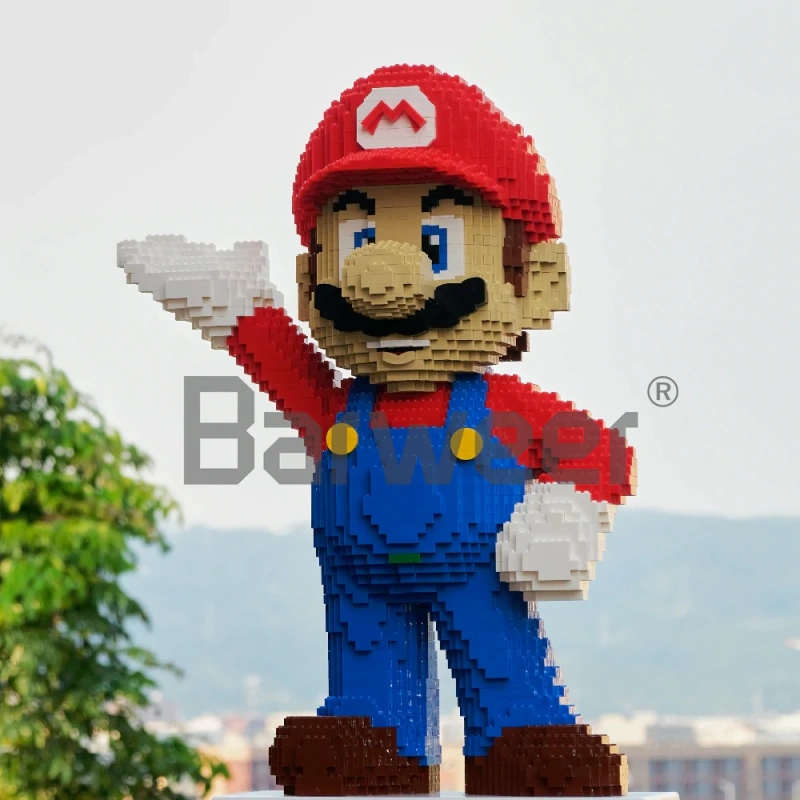 Super Mario Bros Brick Building Set for Fans