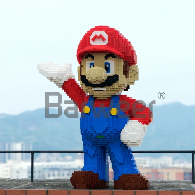 Super Mario Bros Brick Building Set for Fans
