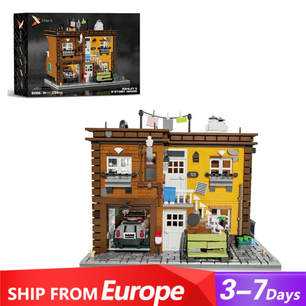 Xbert 66056 ASHLEY'S 2-STORY HOUSE Modular Buildings Europe Warehouse Express