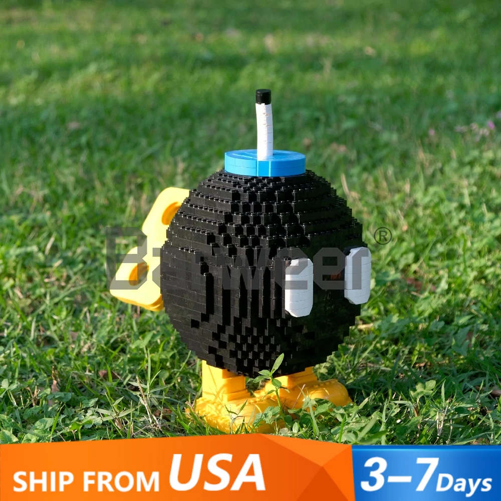 Studio 000009 Super Mario Bros Angry Bob-Omb US Warehouse Express